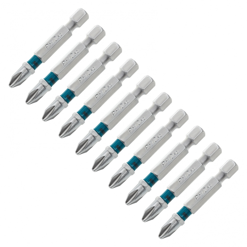 Jogo de Bits Phillips PH2 50mm (10 Un) - Aço Rápido e Alta Durabilidad ...