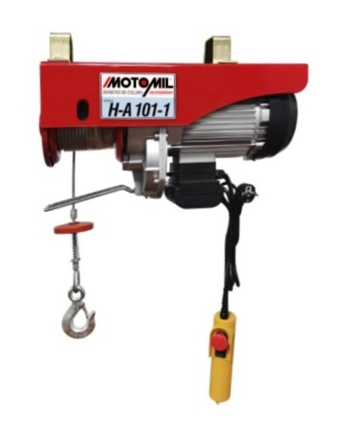 Guincho de Coluna Elétrico Motomil H-A 101-1 100/200kg 220V 60Hz - Falasca Ferramentas