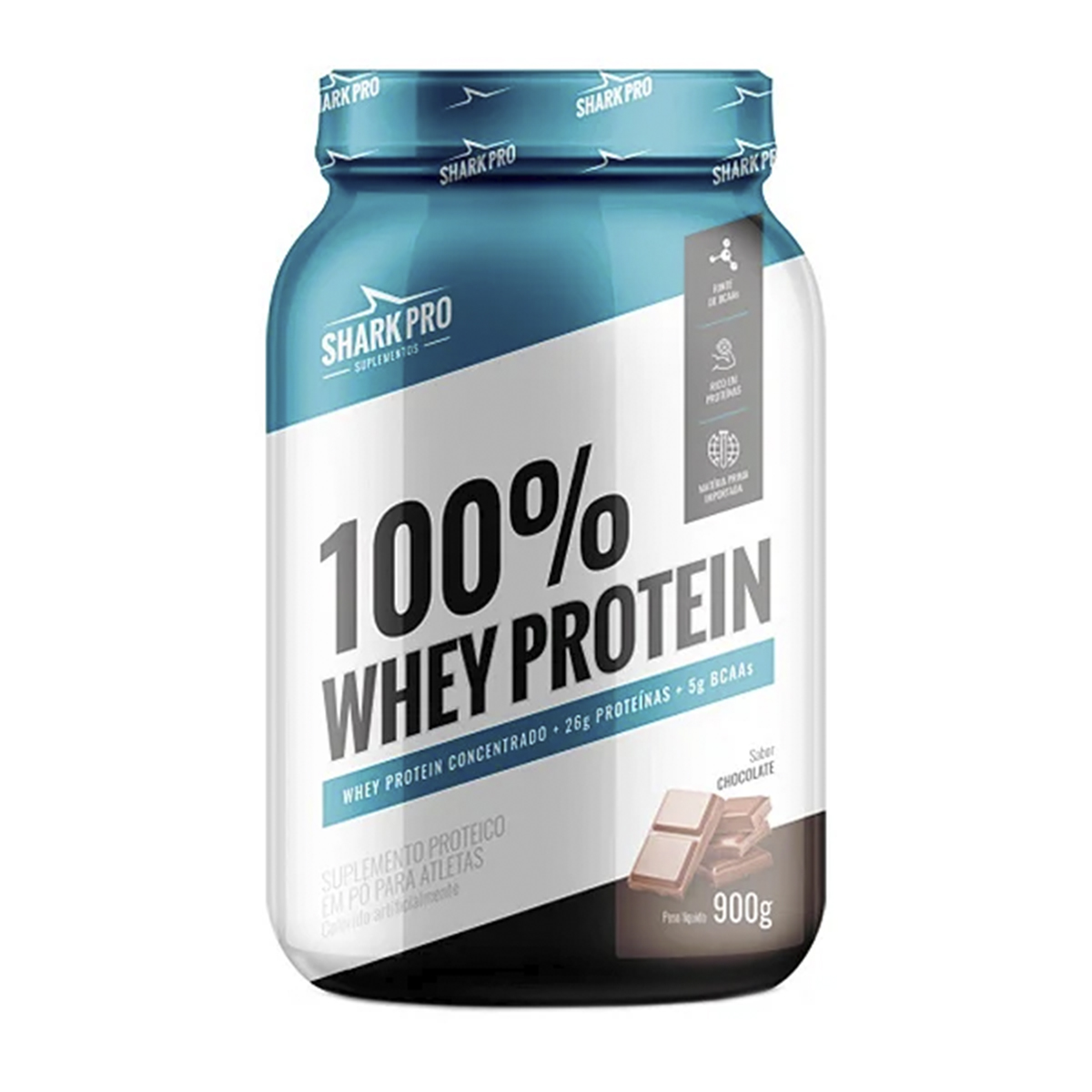 100% Whey Protein Pote 900g Shark Pro - Highline Suplementos