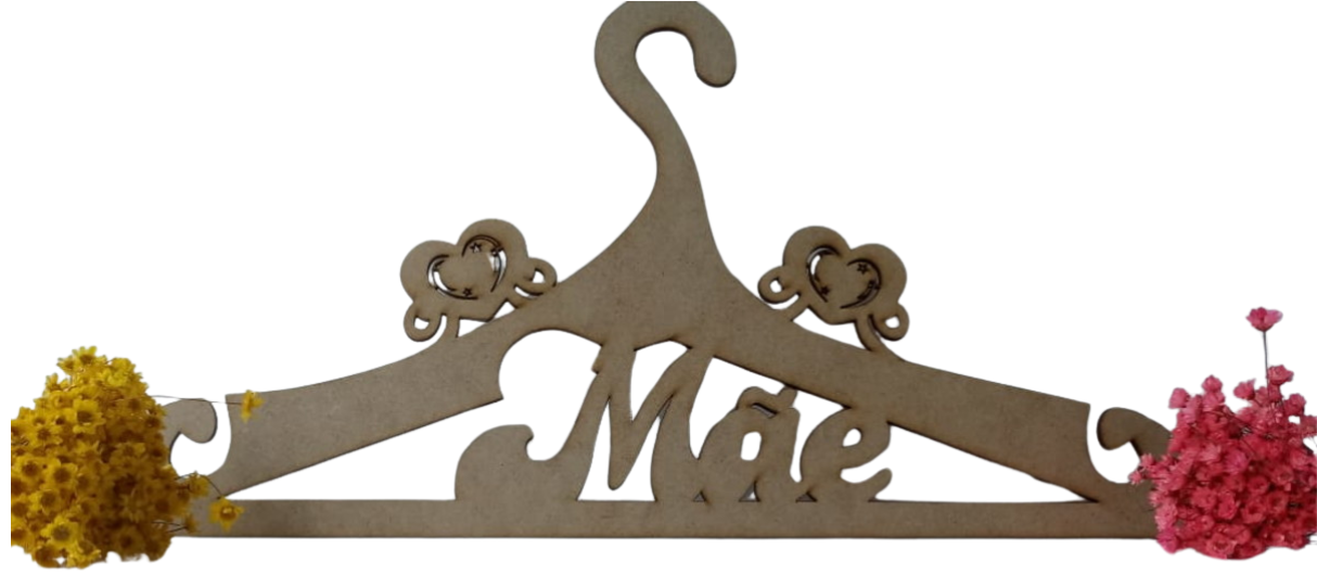 Cabide dia das Mães - Mari Mdf