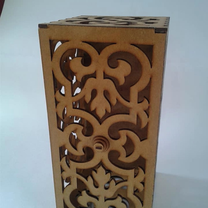 Caixa mdf Vazada - Mari Mdf