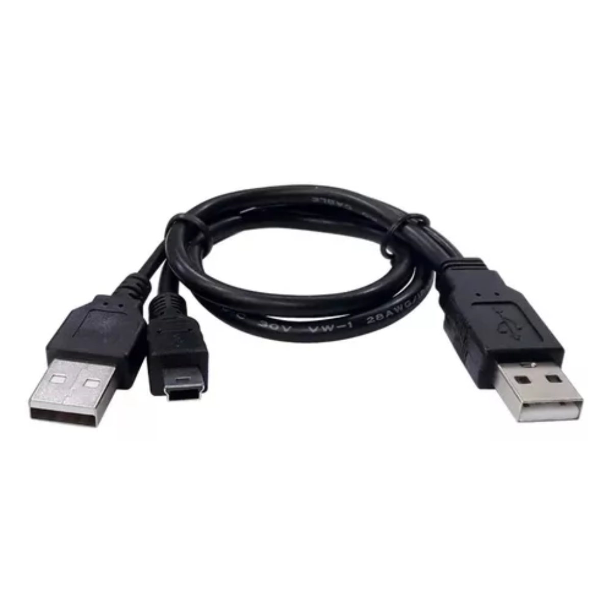 Cabo Para Hd Externo 2.0 Y Usb X Mini Usb 5 Pinos V3 - Conexão Partner