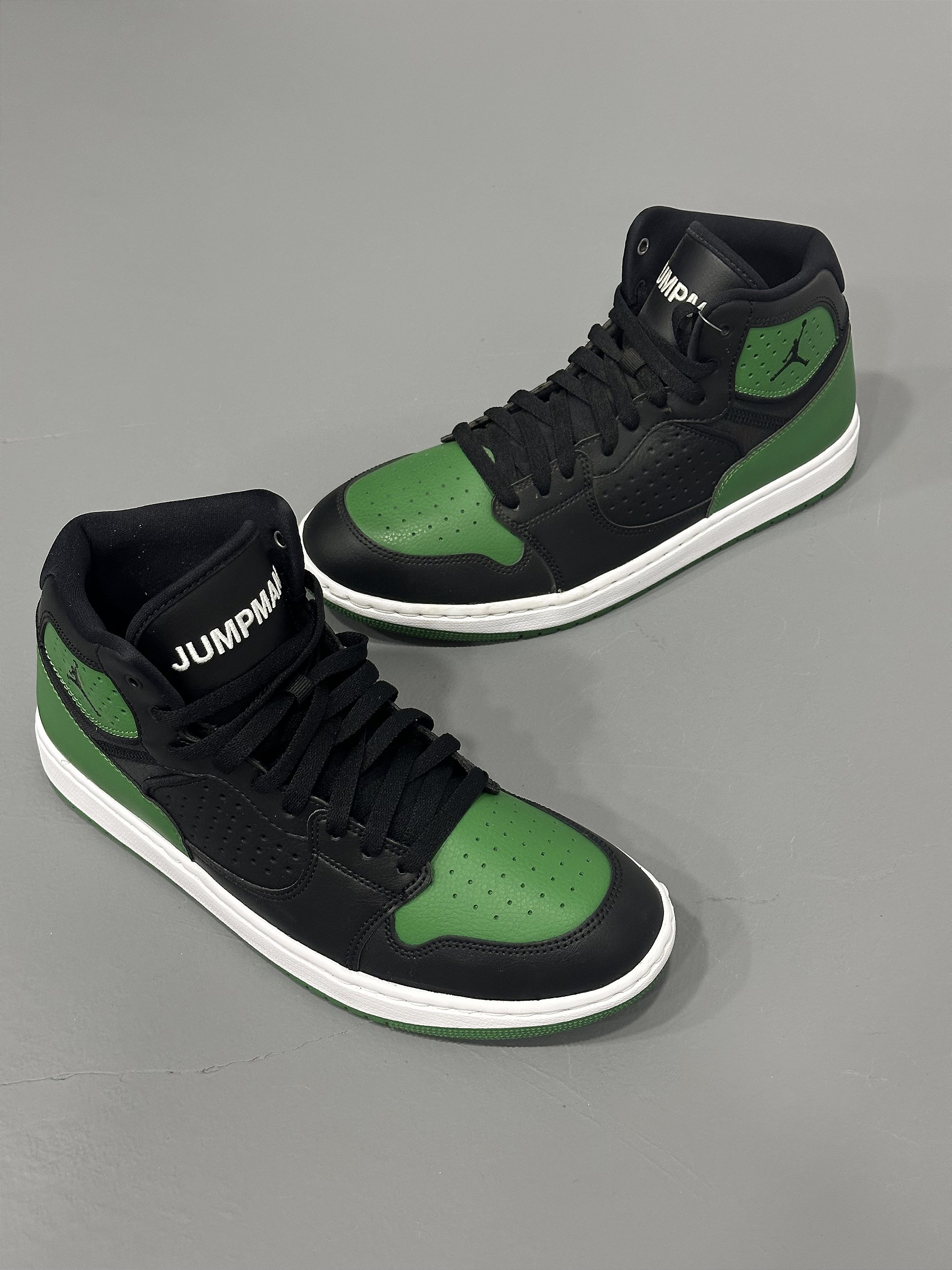 Tênis Jordan Access preto/verde - Magno Store Shop