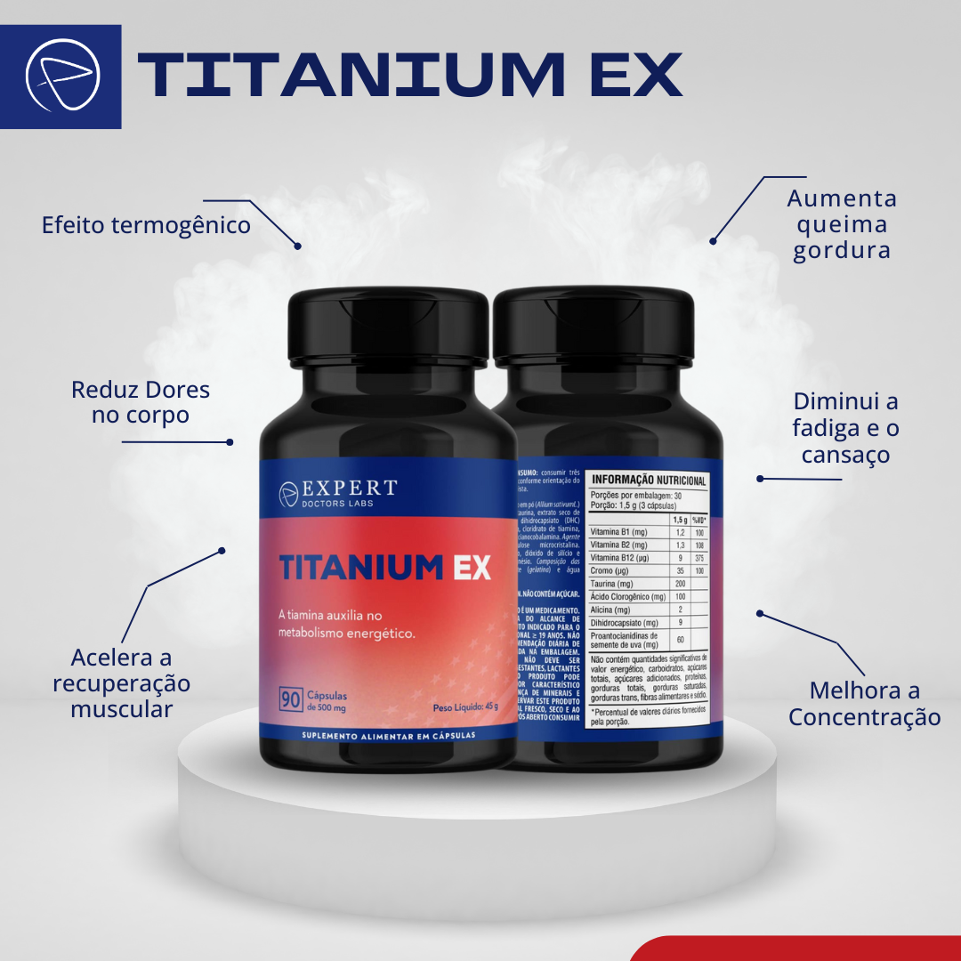 KIT TITANIUM EX + BIO EX - Expert Doctors Labs