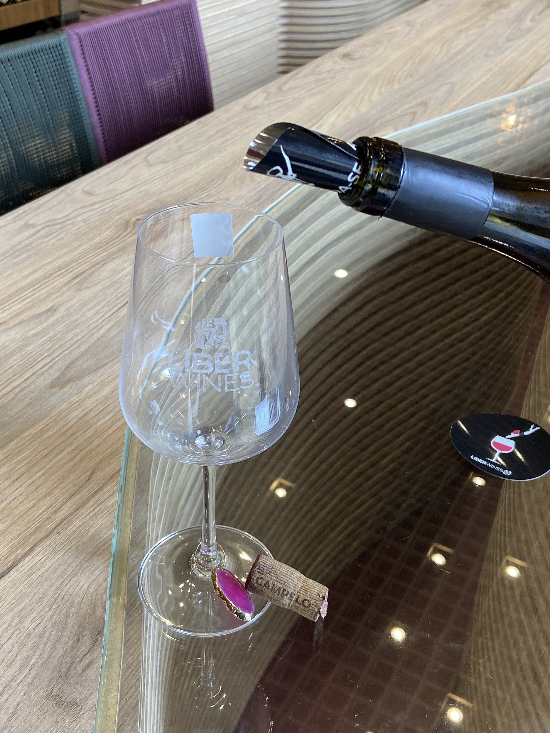 Corta-Gotas Liber Wines Redondo 50 UN - Liber Wines | Descubra o sabor ...