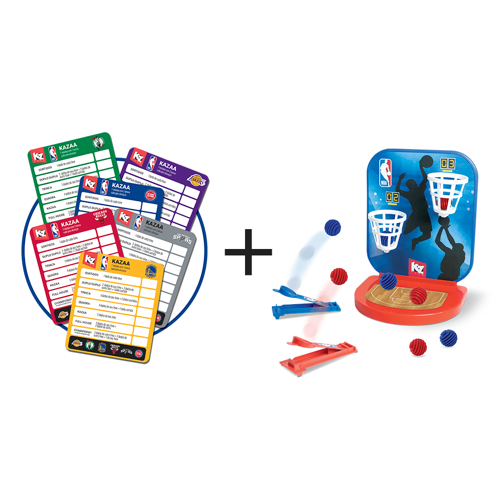 Combo NBA Lance Livre e Kaaza - Elka