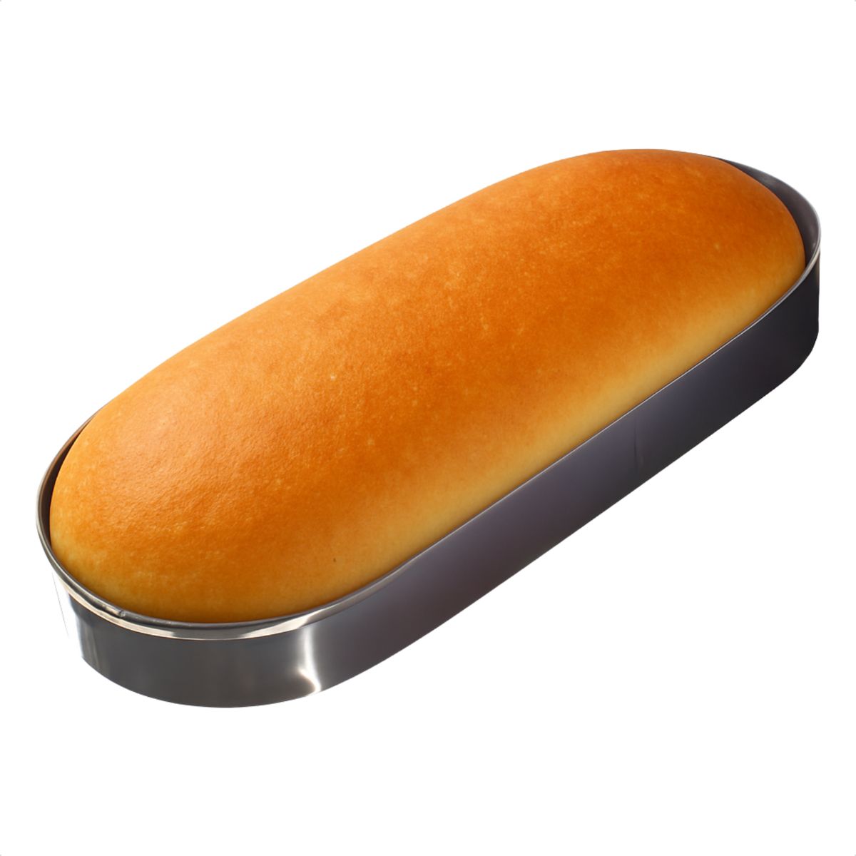10 Aros Modelador Pão Hot Dog 20 x 9 x 3 cm Inox - Dognini