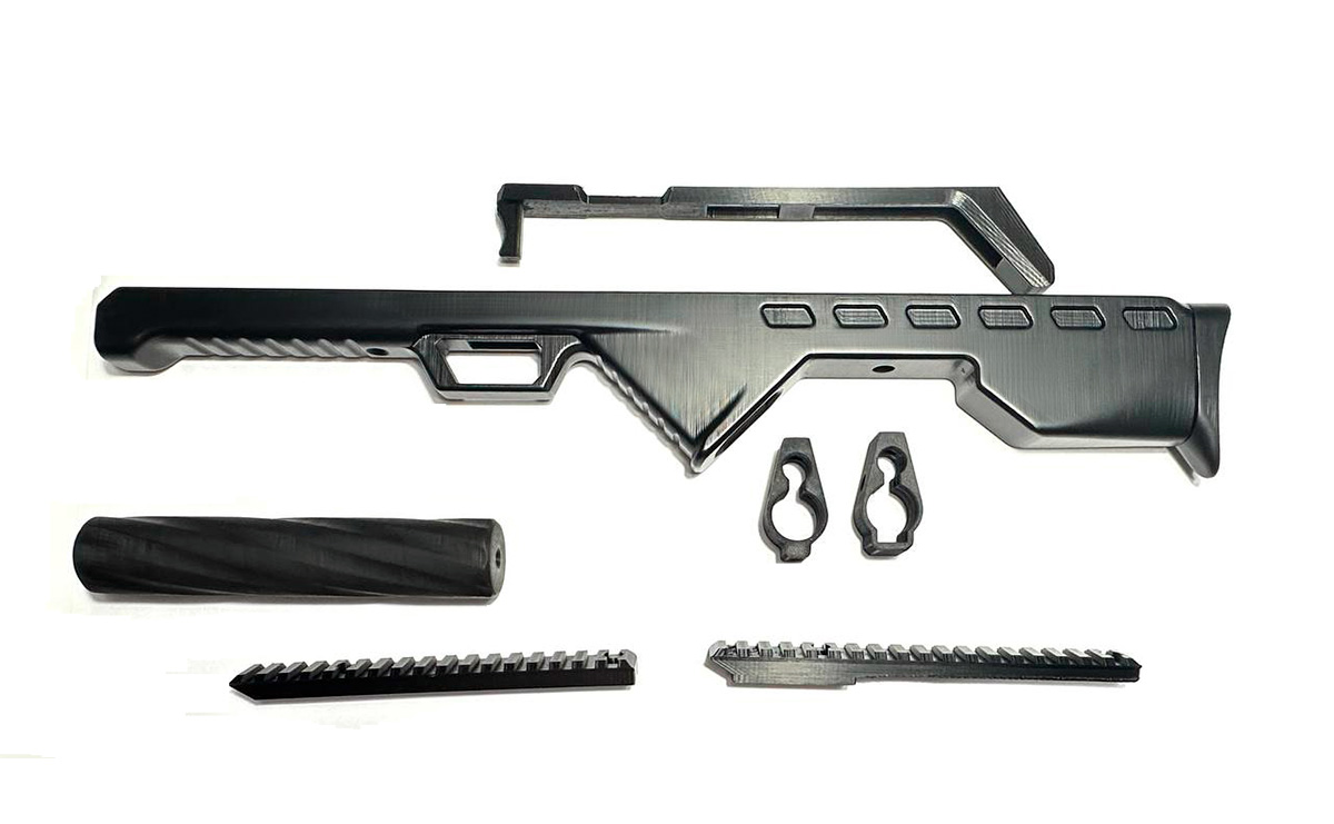 Kit Conversão Carabina Pcp Pr900 Coronha Bullpup Compacta - Air Stock