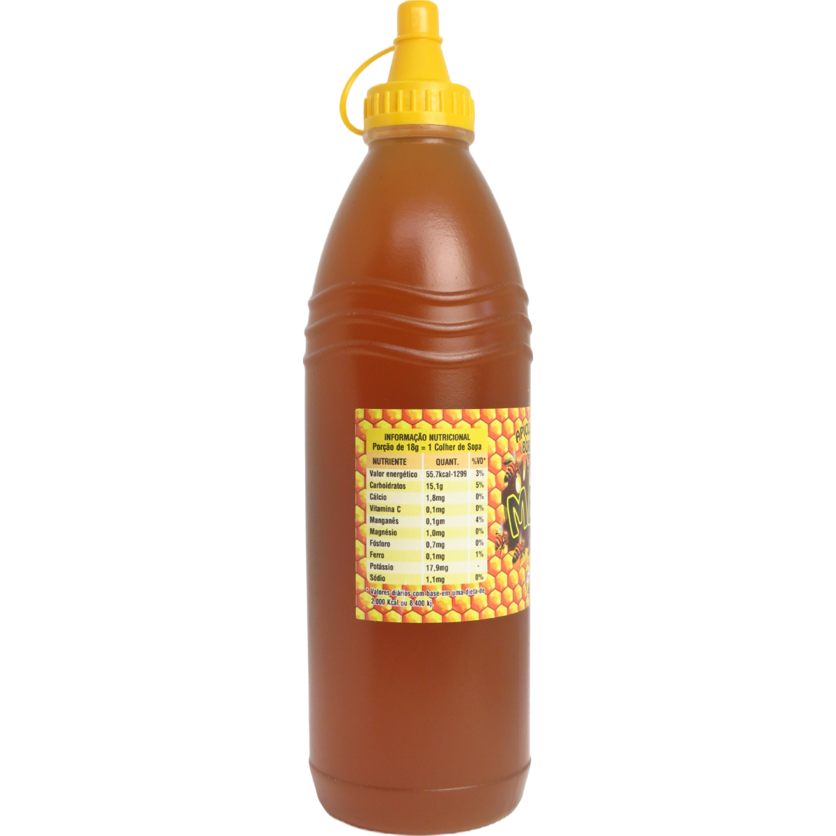 Mel Puro de Abelhas 1 Litro - Florada Laranjeira | 100% Natural ...