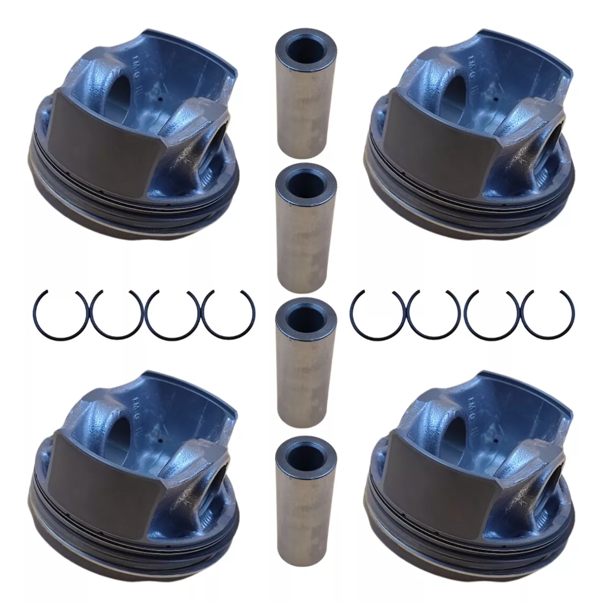 Pistão e Anel Volvo Xc60 Xc90 V40 Xc40 S60 E-Drive 2.0 16V B4204T11 ...