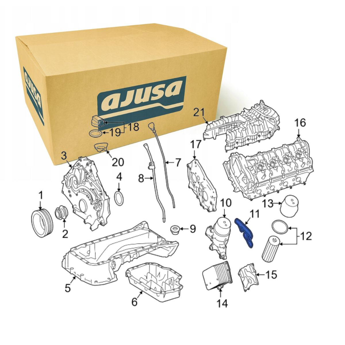 Junta do Suporte Resfriador Trocador de Calor Mercedes-Benz 2781840280 ...