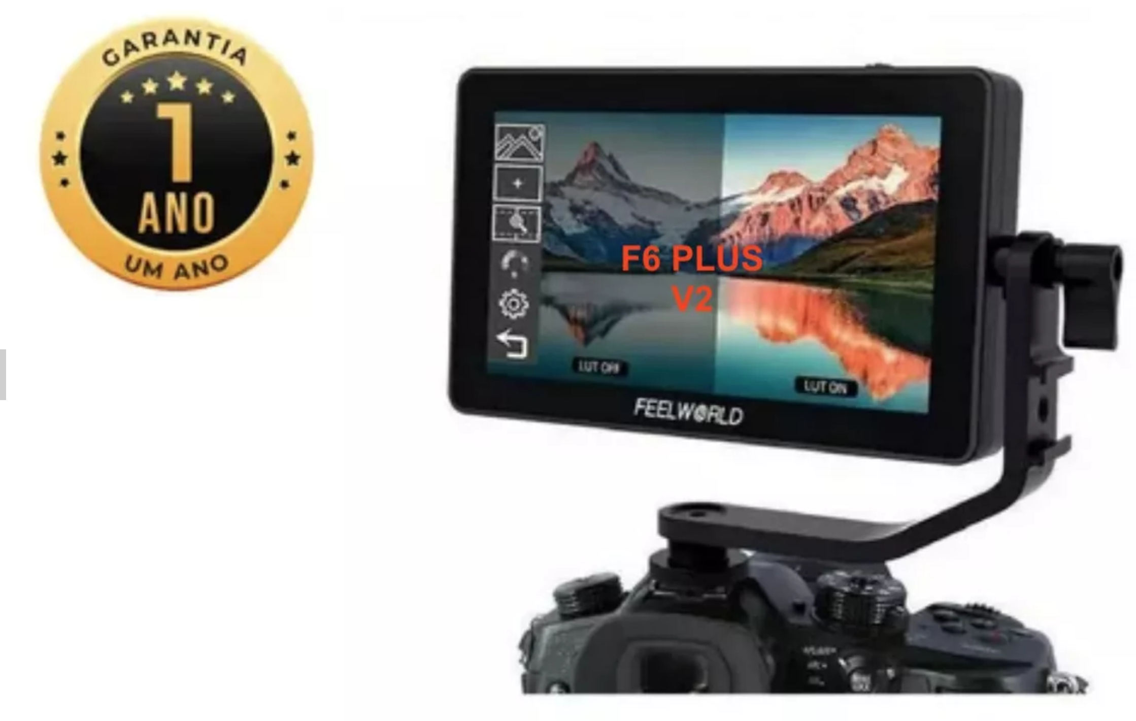 Monitor Feelworld F6 Plus V2 Touch 3d Lut 6 - CameraPro