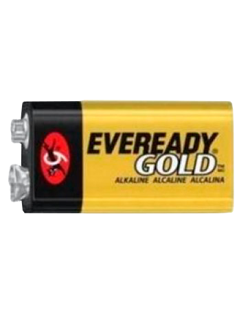 Bateria gold 9v Eveready - D&D Componentes Eletrônicos