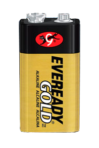Bateria gold 9v Eveready - D&D Componentes Eletrônicos