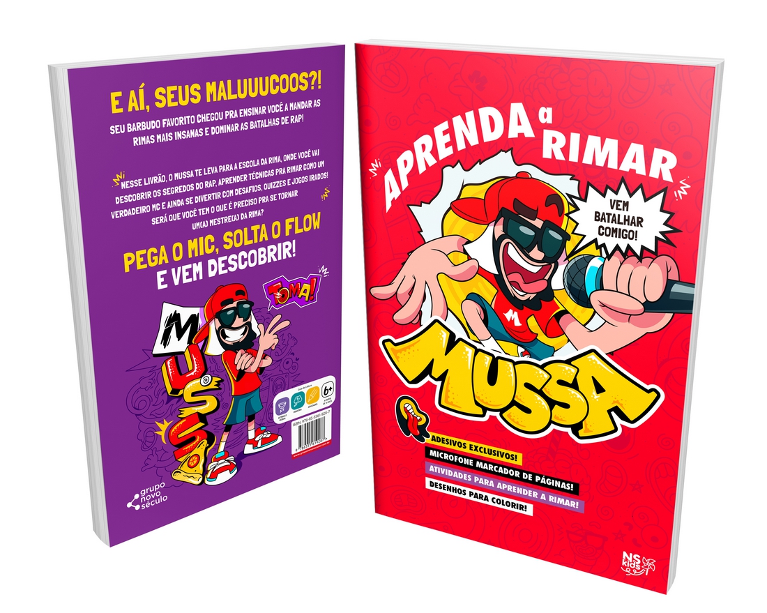 LIVRÃO DO MUSSA: APRENDA A RIMAR - Grupo Novo Século