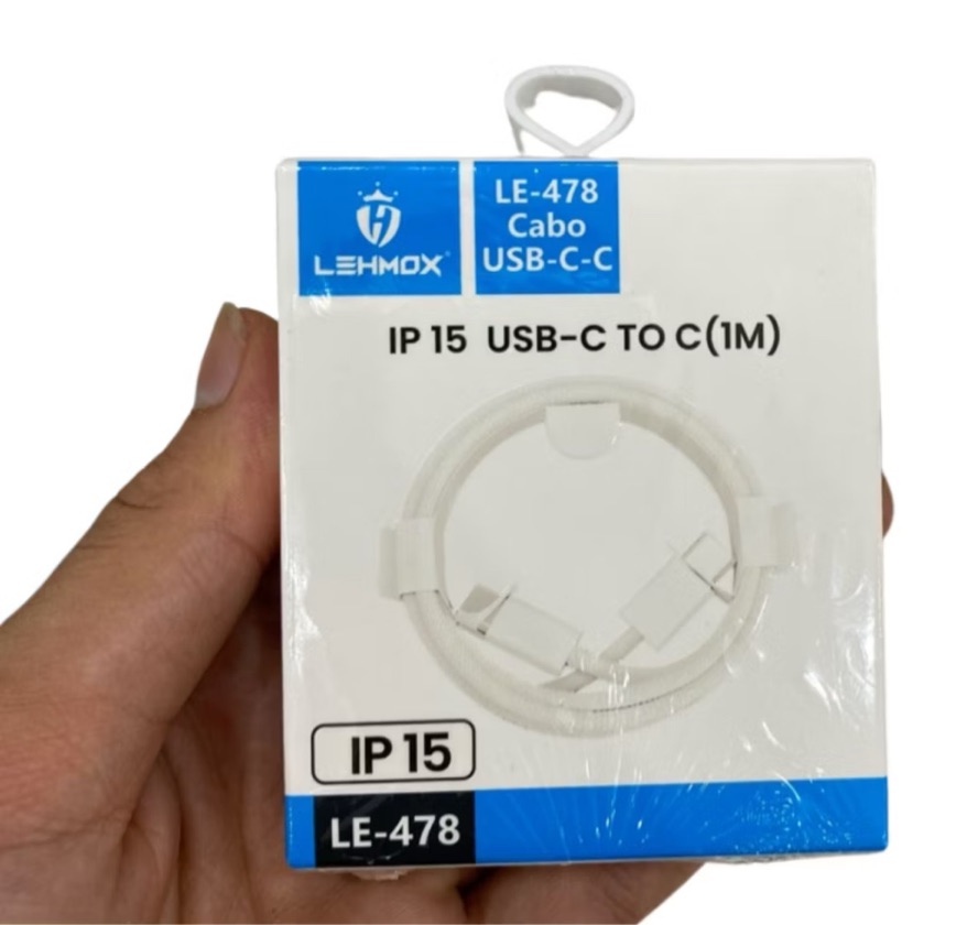 Cabo Tipo C Lehmox LE-478 – Transferência Rápida - avTECH