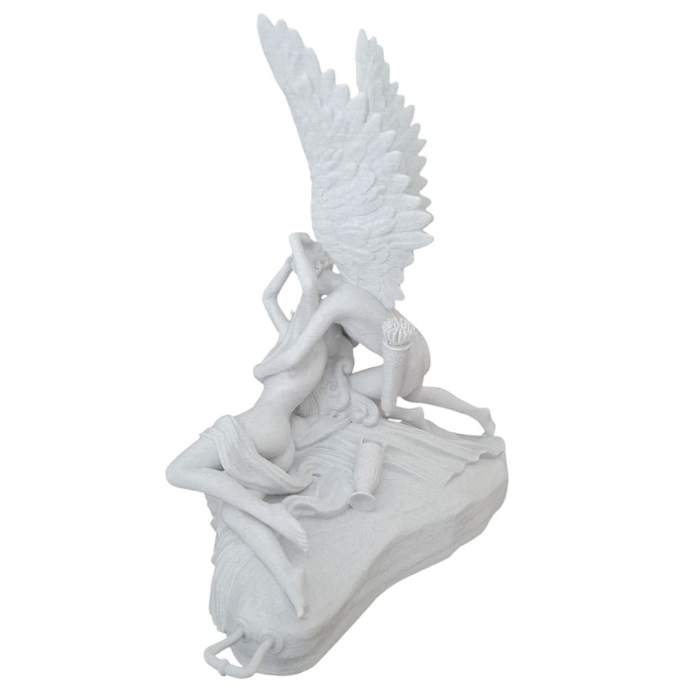 Escultura Psiquê Reanimada Pelo Beijo Do Amor - R3D Soluções em ...