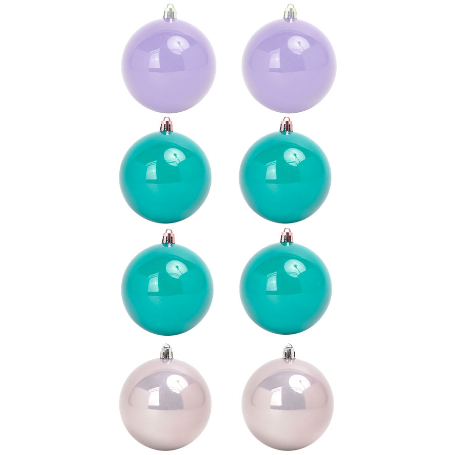 Bola de Natal Lisa - Frozen - 8cm - 6 unidades - Disney Original ...