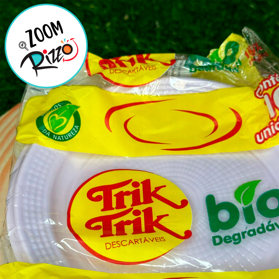 Prato Descártavel BioDegradável 15cm - Lilas Candy - 10 unidades ...