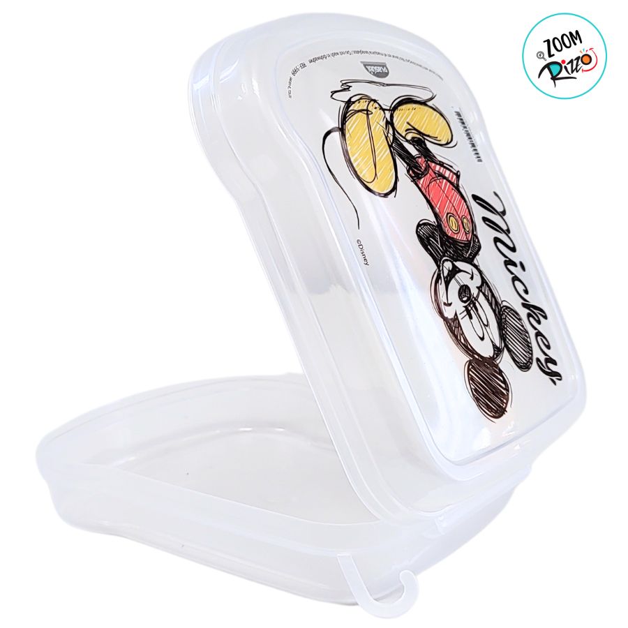 Sanduicheira Mickey Mouse - Transparente - 1 unidade - Disney Original ...