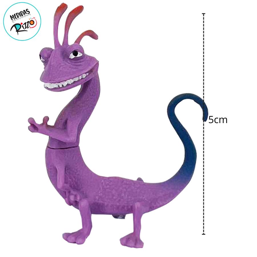 Mini Figura Colecionável - Randall Boggs - Monstros S.A - 5cm - 1 ...