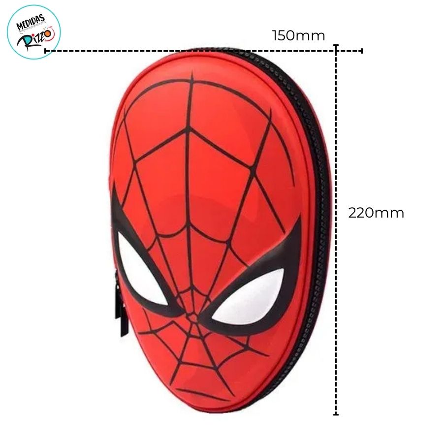 Estojo Box 3D - Homem Aranha - 22x15cm - Disney Original - 1 unidade ...