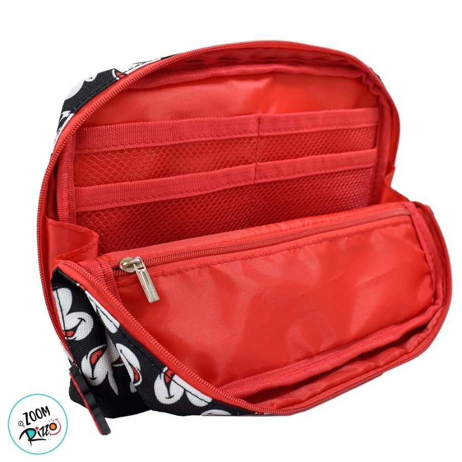 Estojo Retrátil - Mickey Mouse Red - 21x15cm - Disney Original - 1 ...