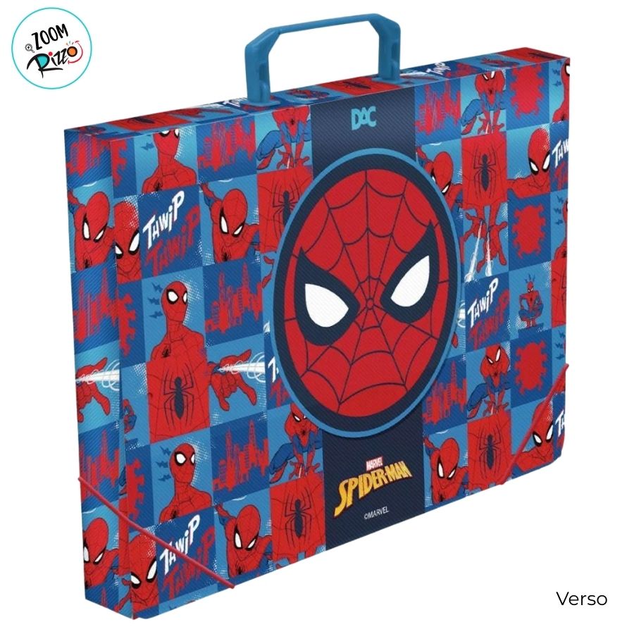 Pasta Maleta - Homem Aranha - 36x26x4cm - Disney Original - 1 unidade ...