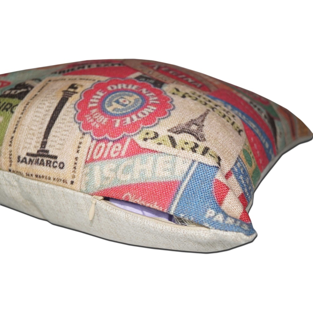 Almofada Labels 45x45 - Compre Agora - Variato Store