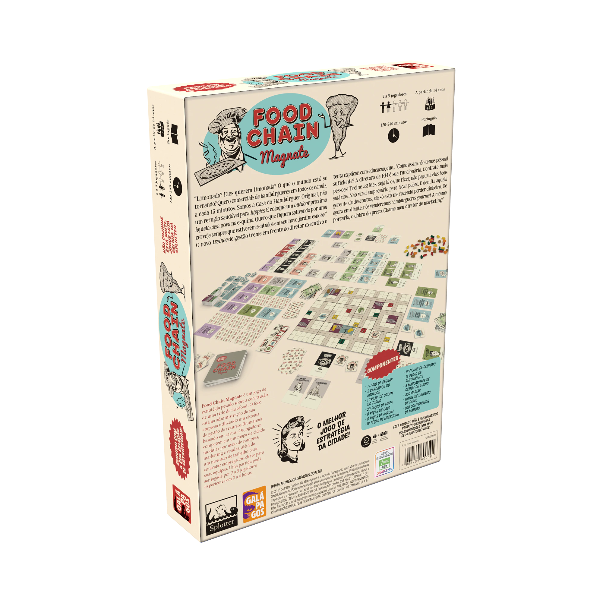 Food Chain Magnate - Metrópole Games - Tradicional loja de games e diversão