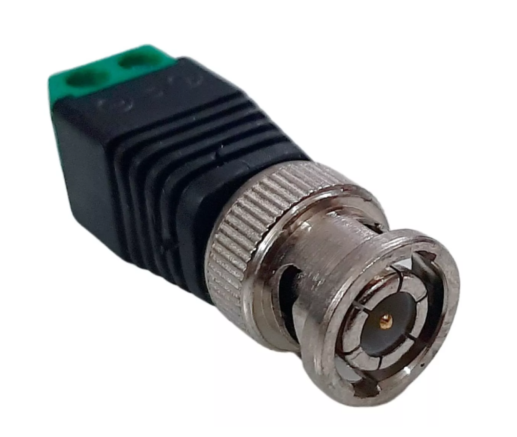 Conector BNC Macho Borne para Câmera de Cftv - Komprei