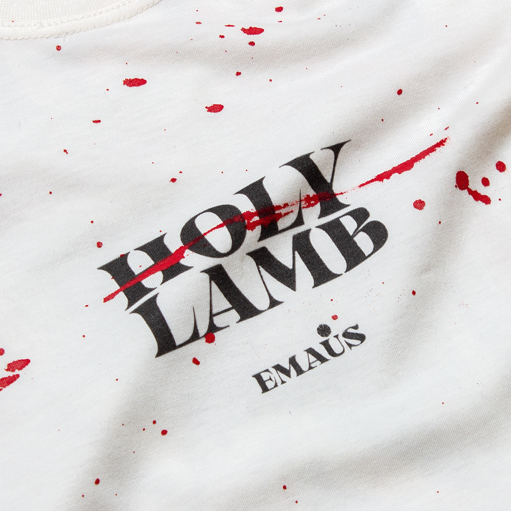 CAMISETA HOLY LAMB CUSTOM - Camisetas Cristãs