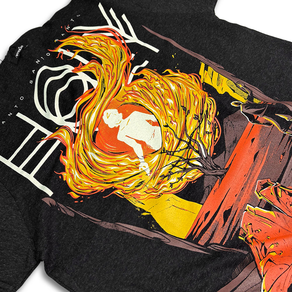 CAMISETA HOLY (DARK) - Camisetas Cristãs