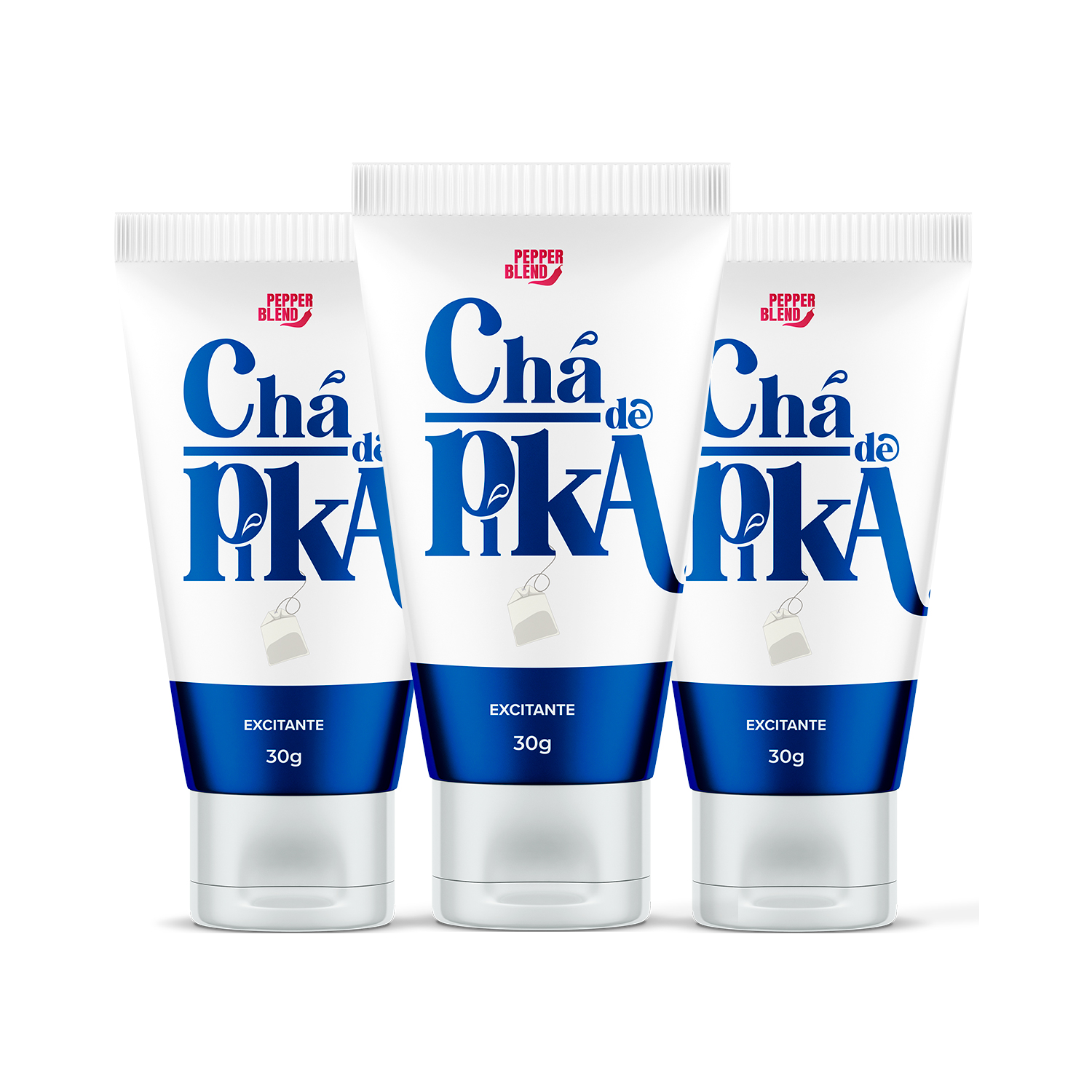 Kit Chá de Pika Gel Prolongador Excitante Masculino Comestível 30g ...