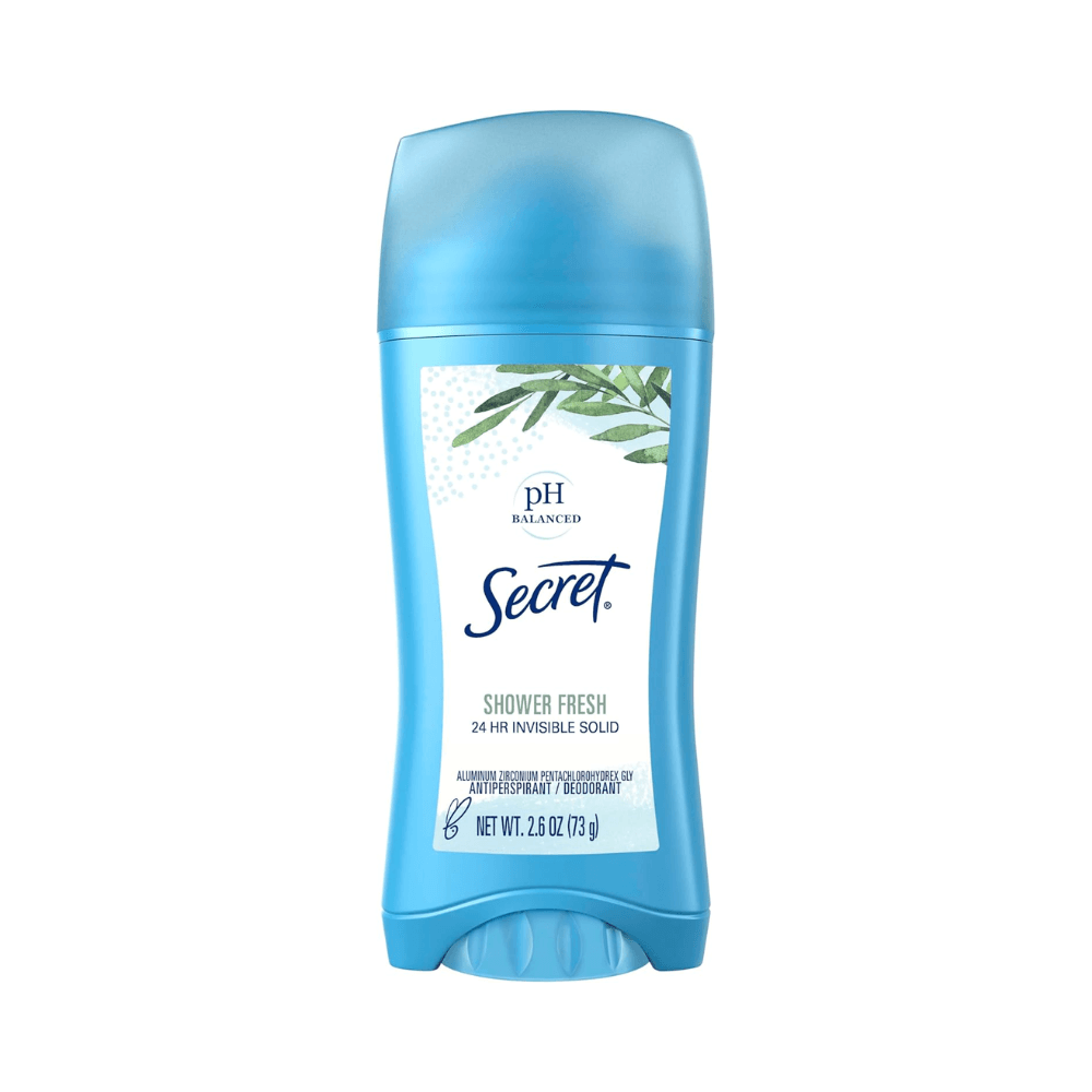 Secret Shower Fresh Invisible Solid Antiperspirant & Deodorant - 73g ...