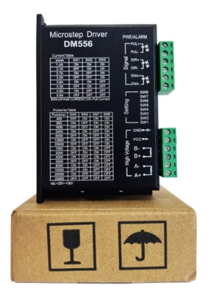 Driver Dm556 Para Motor De Passo Servo Microstep Nema - Outlier ...