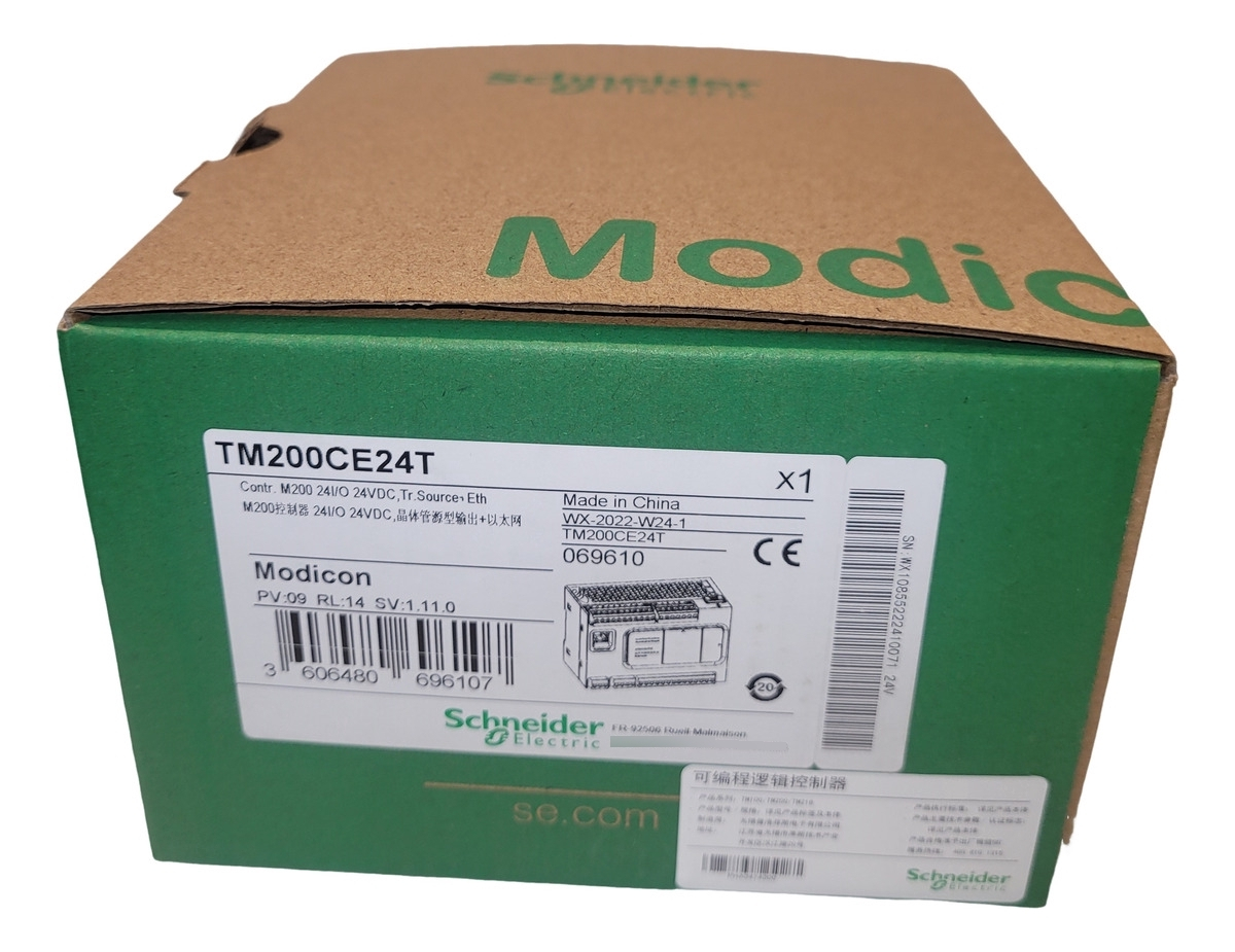 Clp Schneider Tm200ce24t Ethernet 14 Entradas 10 Saídas - Outlier ...