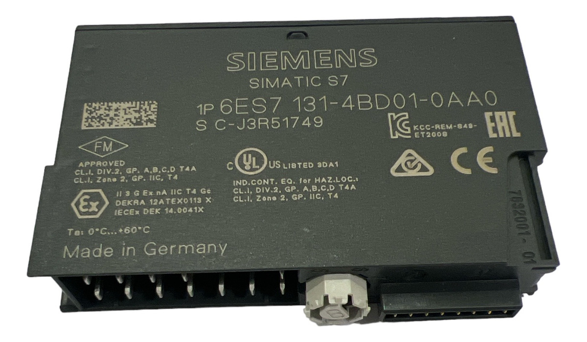 Modulo Entrada 4di Dc24v St, 6es7 131-4bd01-0aa0,siemens - Outlier ...