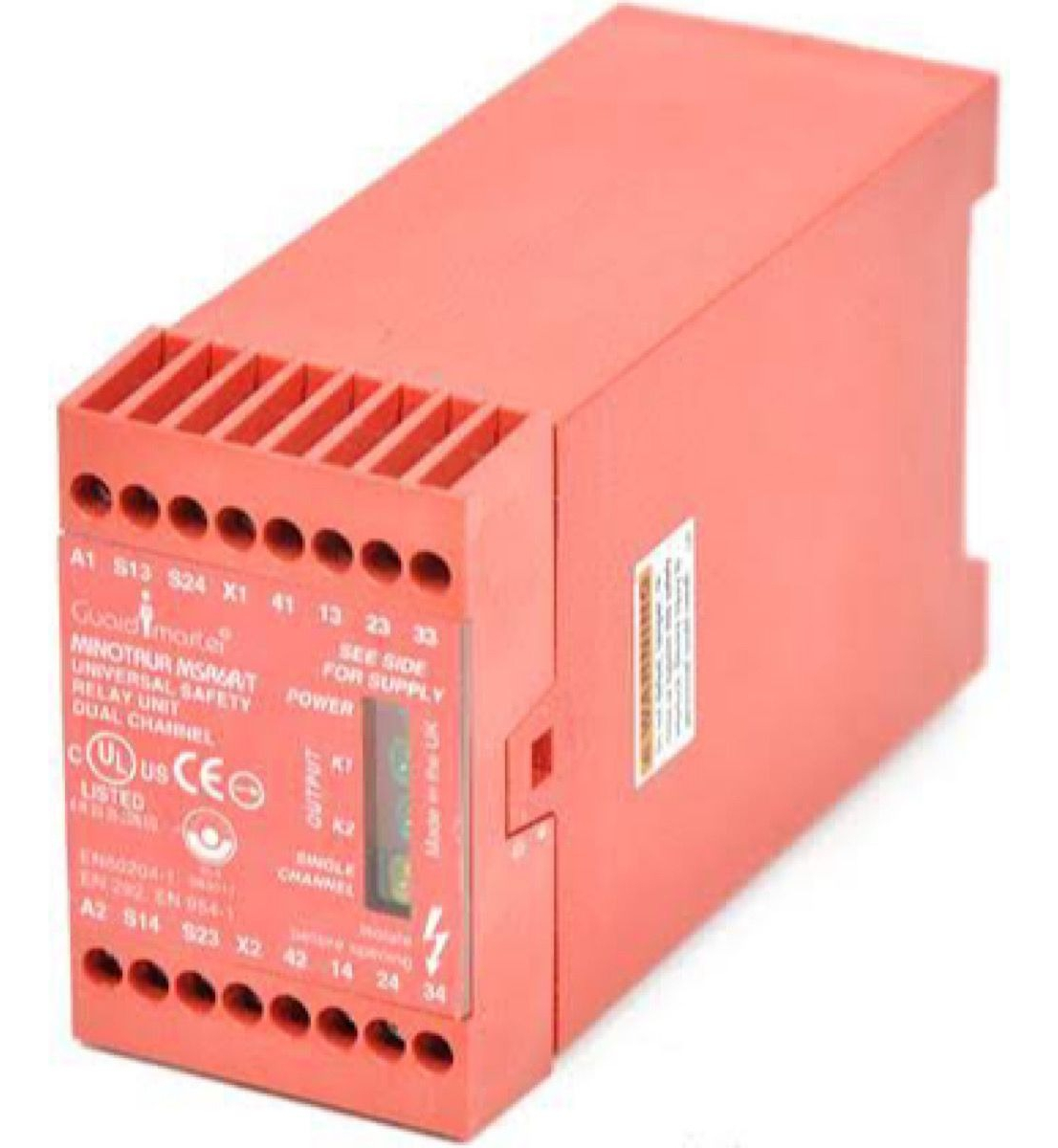Minotaur Msr6r/t Universal Safety Relay Unit - Outlier Automação Industrial