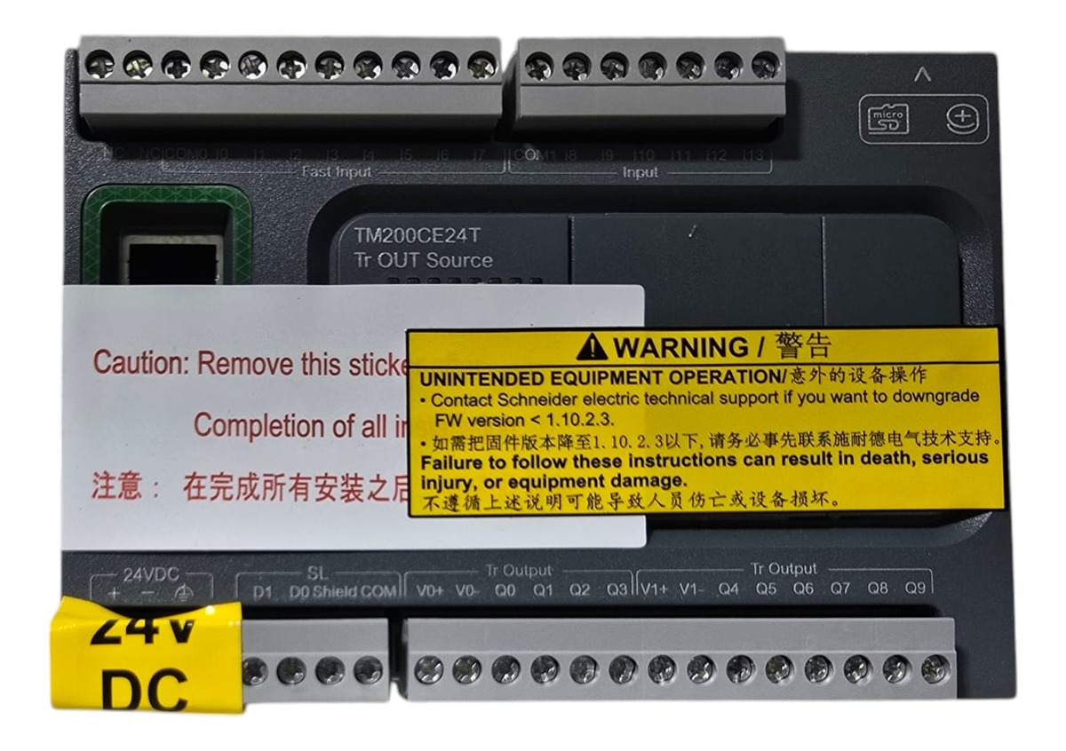 Clp Schneider Tm200ce24t 14 Entradas 10saídas Transistor Pnp - Outlier ...