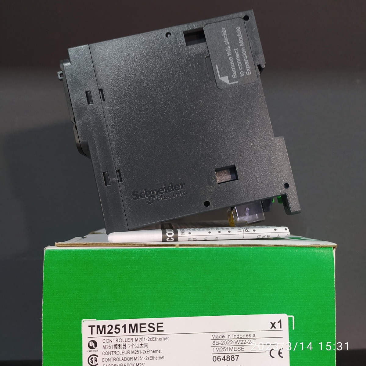 Tm251mese Schneider Modbus Tcp/ethernet Ip/opc Ua 24 Vdc - Outlier ...