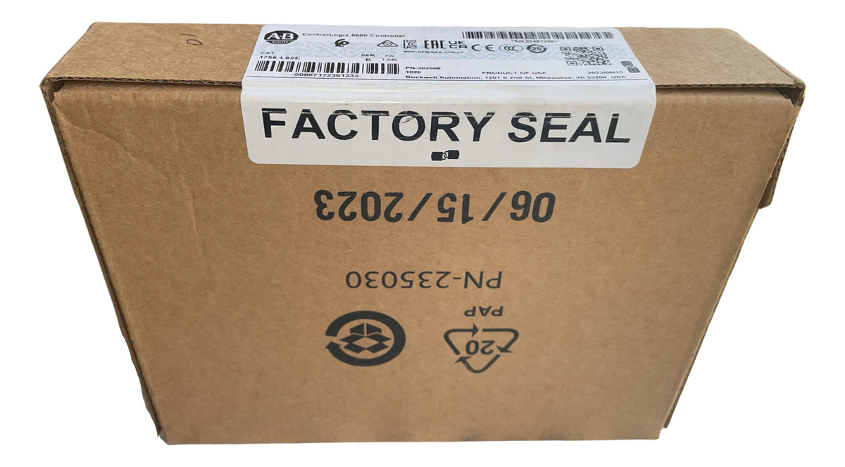 Allen-bradley 1756-l82e Controllogix Logix 5580 Controller - Outlier ...