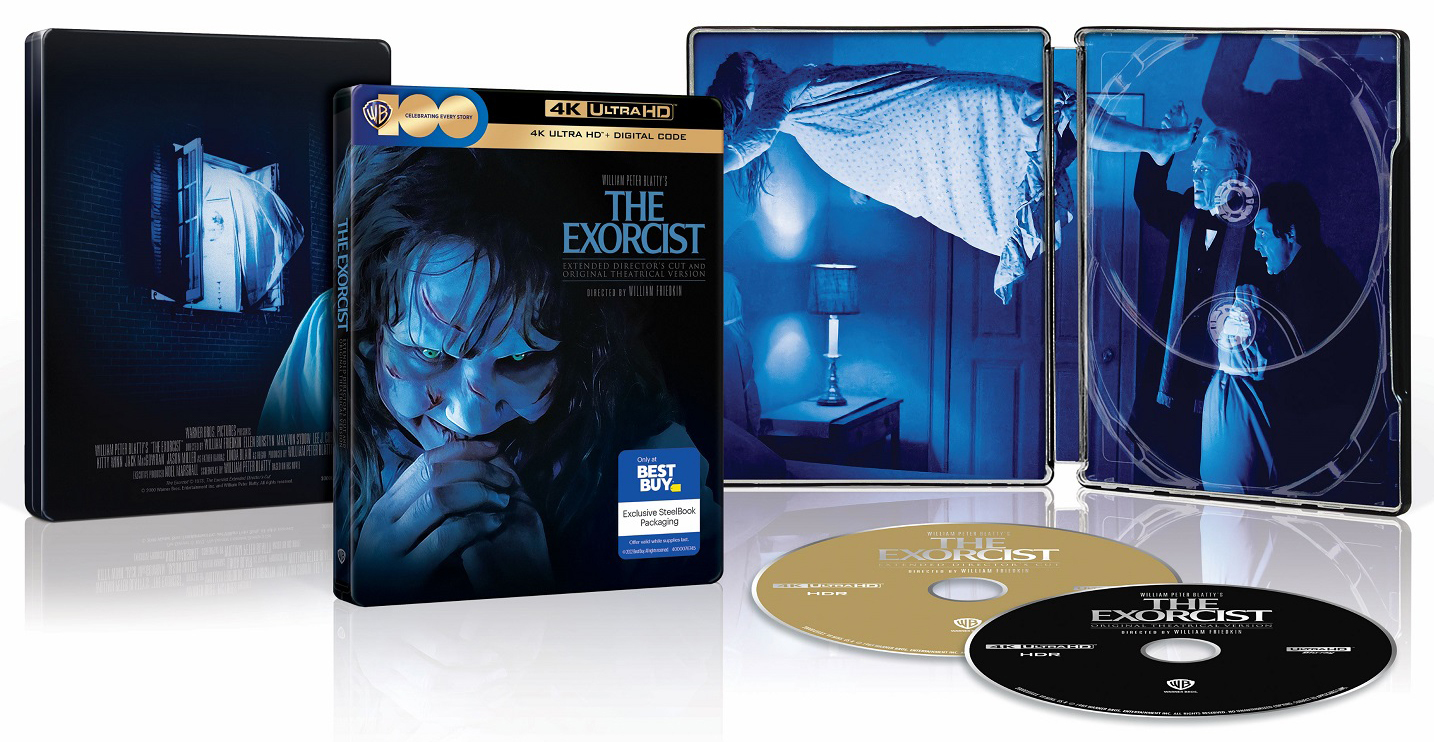 4K UHD + Blu-Ray SteelBook O Exorcista | The Exorcist - VanMovies | Steelbook, Blu-ray, DVD, CD ...