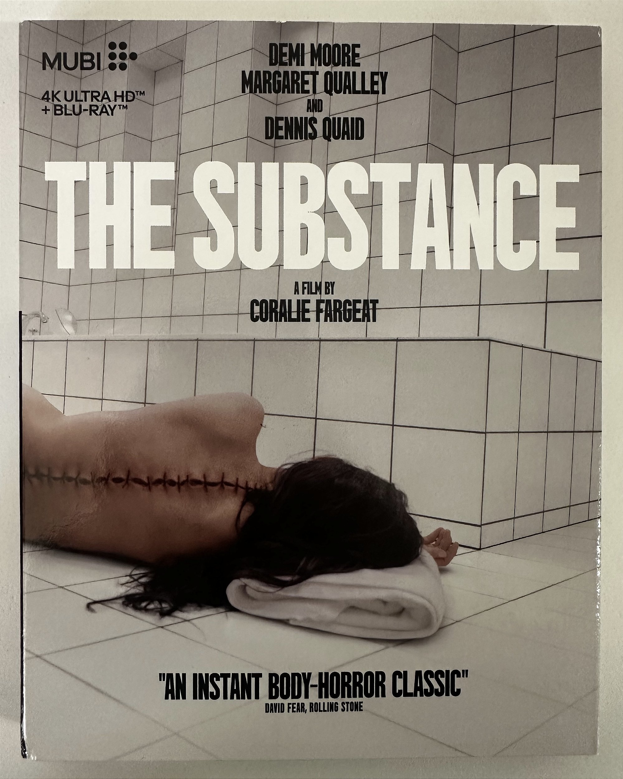 4K UHD + Blu-Ray A Substância | The Substance - Demi Moore - VanMovies ...