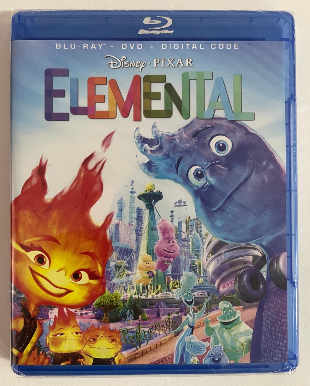 Blu-Ray Elementos | Elemental - Disney - VanMovies | Steelbook, Blu-ray ...