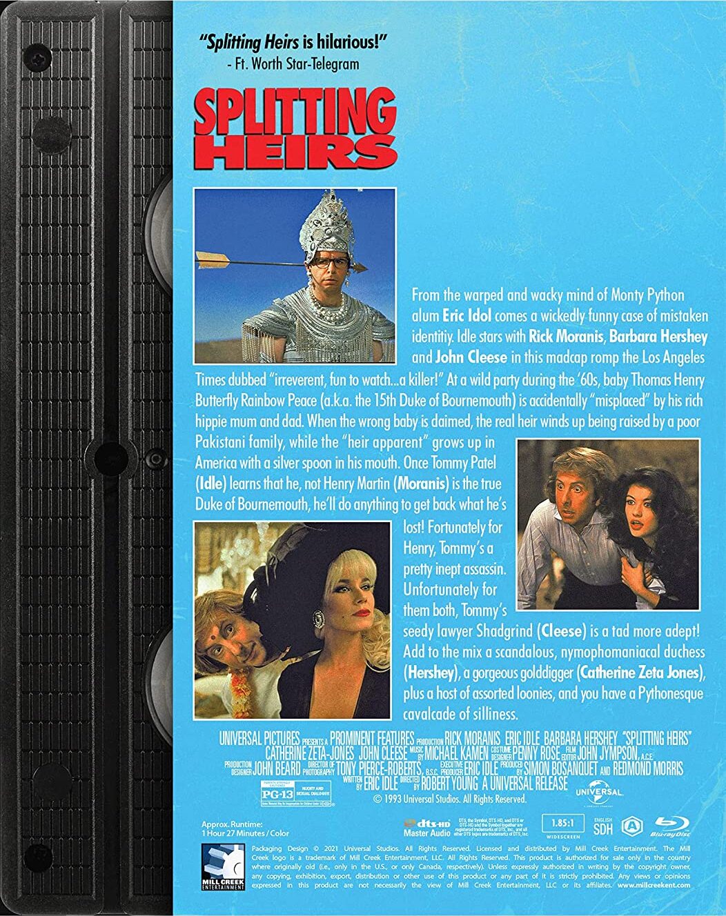 Blu-Ray Splitting Heirs - Catherine Zeta Jones - VanMovies | Steelbook, Blu-ray, DVD, CD ...