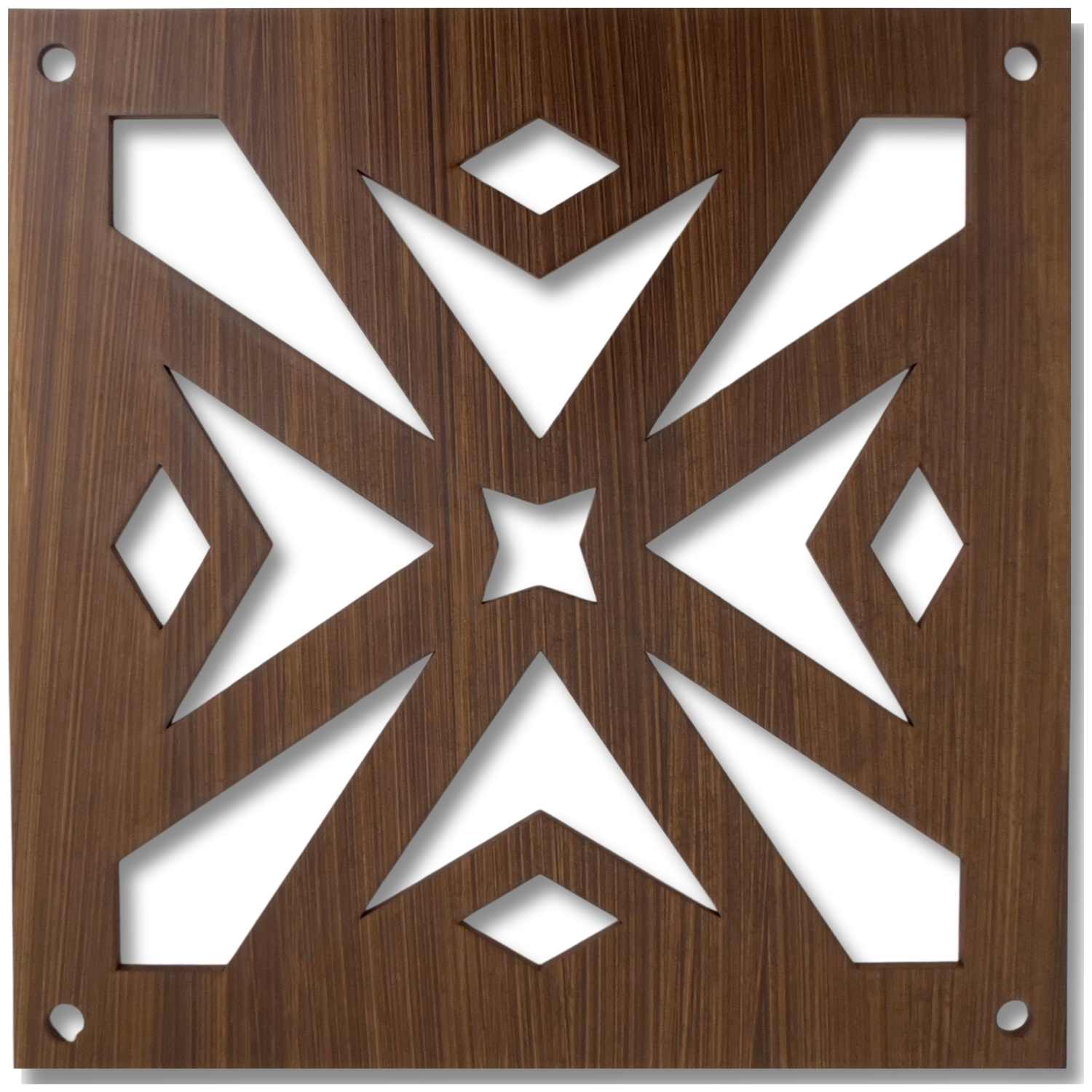 Kit 12 Placas Mdf Divisórias Biombos Decorativos Madeira Art ...