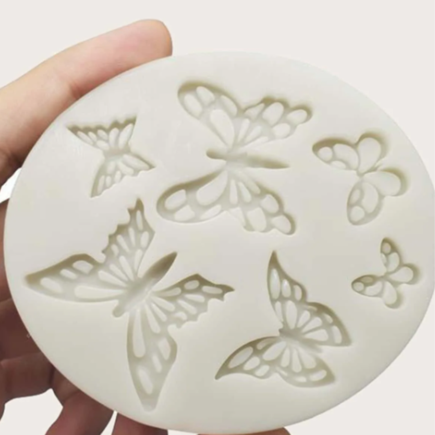 Molde Silicone Borboletas 7,5x7,5cm Confeiteiro Chocolate - LUYKE