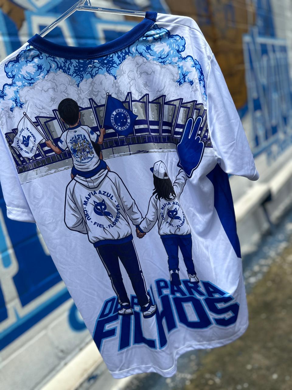 Camisa Pai para Filho Máfia Azul - Máfia Azul