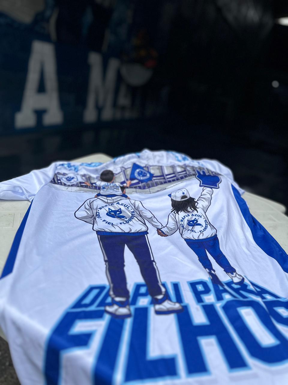 Camisa Pai para Filho Máfia Azul - Máfia Azul